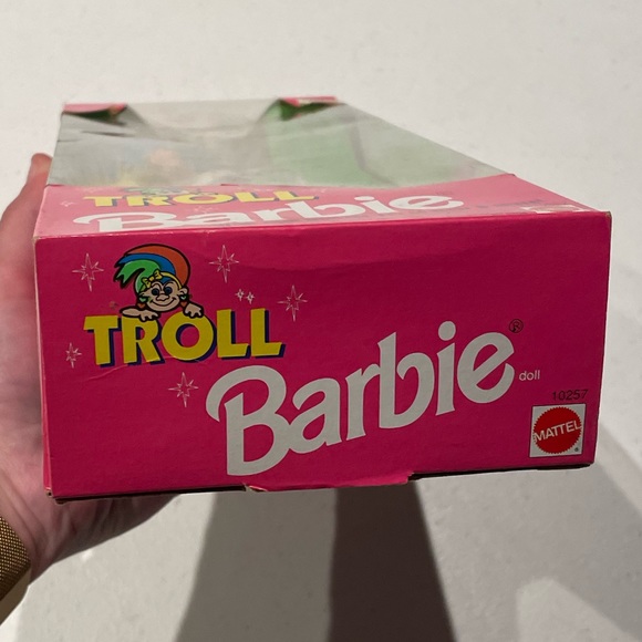 Barbie | Toys | New Mattel 992 Troll Barbie Doll Vintage 1257 Blonde ...